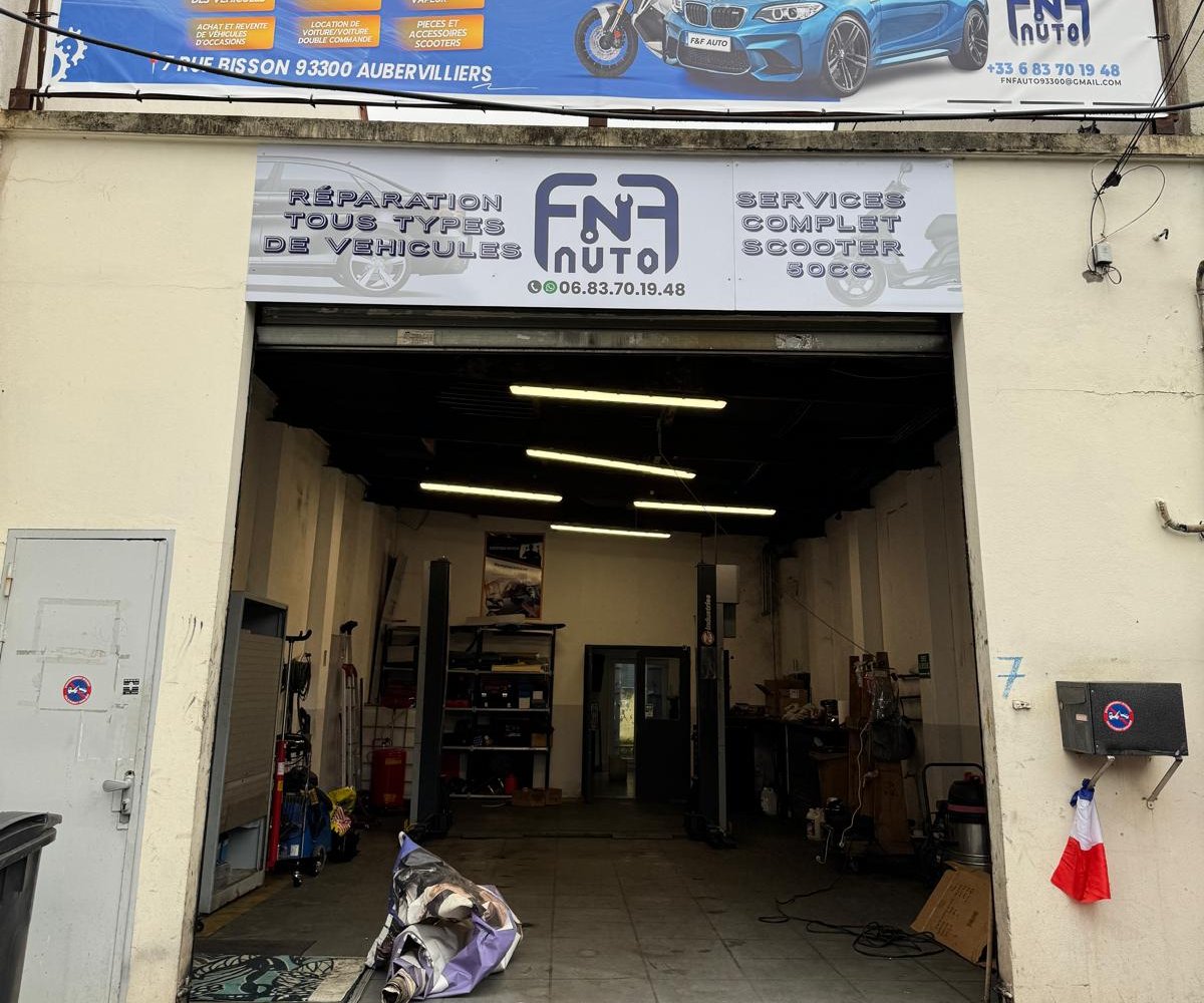 Garage Fnf Auto à Aubervilliers (93300) : Devis & Rendez-vous | Vroomly